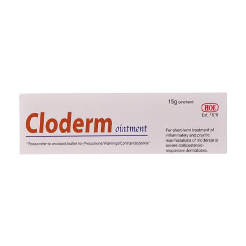 CLODERM OINTMENT 15G – TOVPET.COM