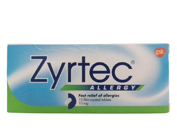 ZYRTEC 10mg 1x10tab – TOVPET.COM