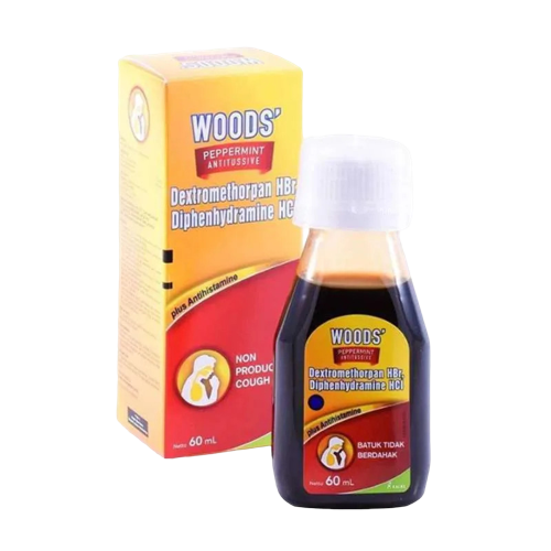Woods Peppermint Antitussive Syrup 60ml – TOVPET.COM