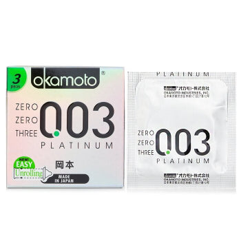 Okamoto 0.03 Platinum (Box/3Pcs) – TOVPET.COM