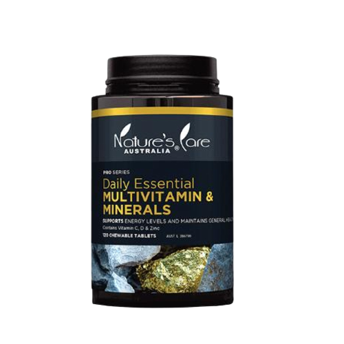 Nature's Care Pro Series Daily Essential Multivitamin &Minerals 120s ...