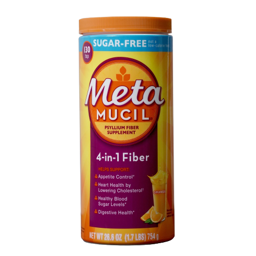 Meta Mucil 4 In 1 FIBER Orange Smooth 754g (Sugar Free) – TOVPET.COM