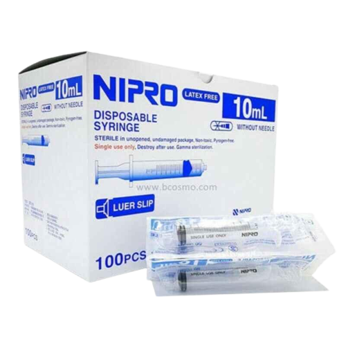 NIPRO Syringe 10ml 100Pcs/Box – TOVPET.COM