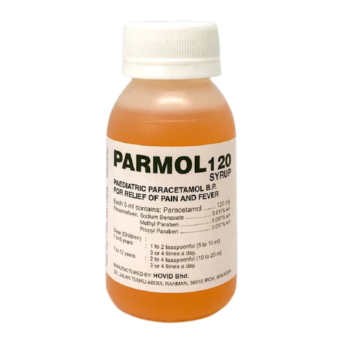 Parmol 120mg Syrup 60ml – TOVPET.COM