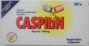 Casprin Aspirin 100mg 30Capsules – TOVPET.COM