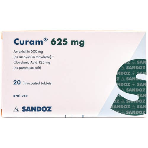 Curam 625mg (Box/14Tablets) – TOVPET.COM