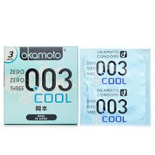 Okamoto 0.03 Cool (Box/3Pcs) – TOVPET.COM