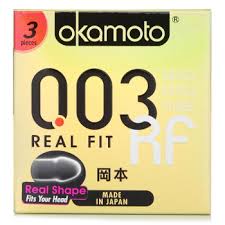 Okamoto 0.03 Real Fit (Box/3Pcs) – TOVPET.COM