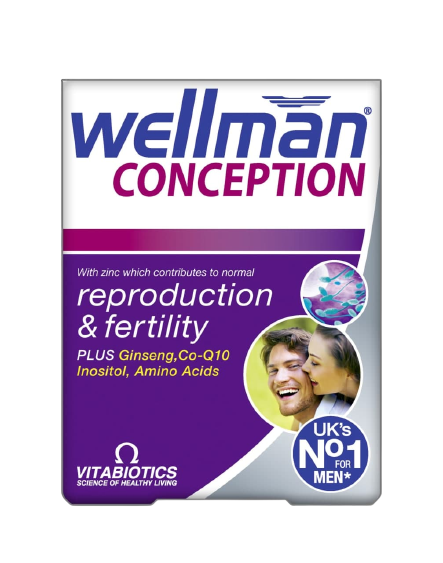 Vitabiotics Wellman Conception (30tablets) – TOVPET.COM
