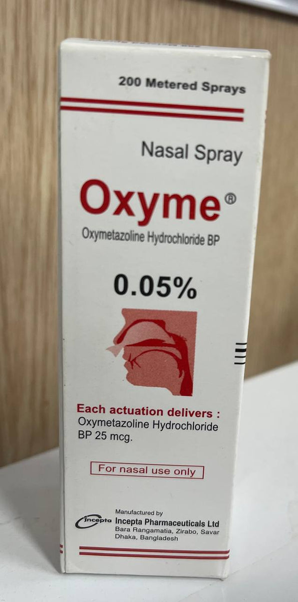 Oxyme Nasal Spray 0.05% – TOVPET.COM