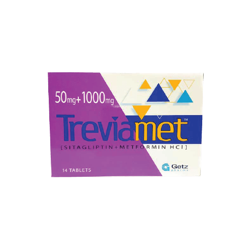 TREVIAMET TAB 50MG+1000MG TP14'S – TOVPET.COM