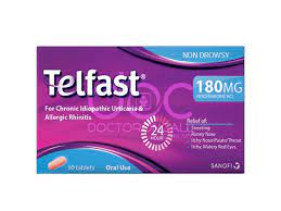 TELFAST 180MG 1x10tab/box – TOVPET.COM