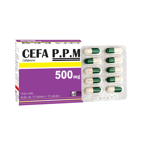 CEFA P.P.M 500MG CAP (BOX/10×10)(PPM) – TOVPET.COM