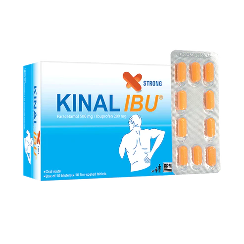 KINAL IBU® FORT 500MG/200MG TAB (BOX/10×10) LOCAL(PPM) – TOVPET.COM