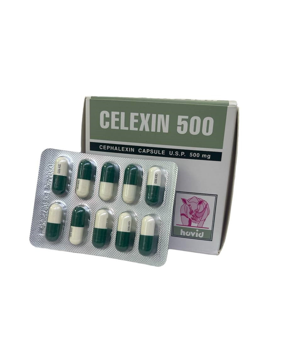 CELEXIN 500 Hovid (Box/10x10Tab) – TOVPET.COM