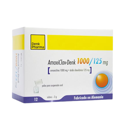 Amoxiclav-Denk 1000mg/125mg (12sachets/Box) – TOVPET.COM