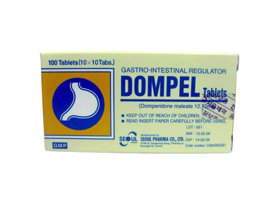 DOMPEL 10mg 10tab x 10Blis/Box – TOVPET.COM