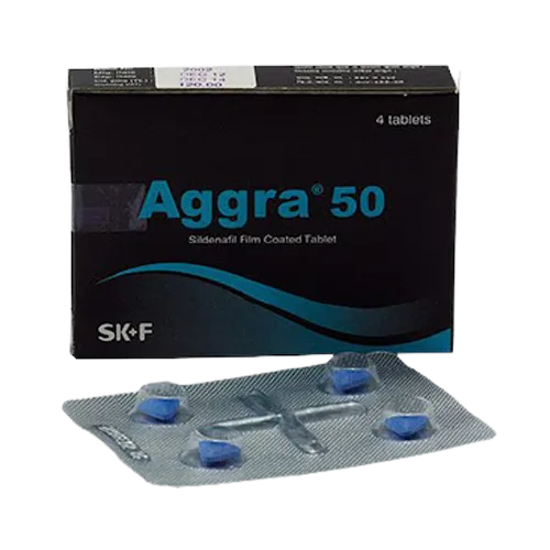 Aggra 50mg (Box/1x4tab) – TOVPET.COM